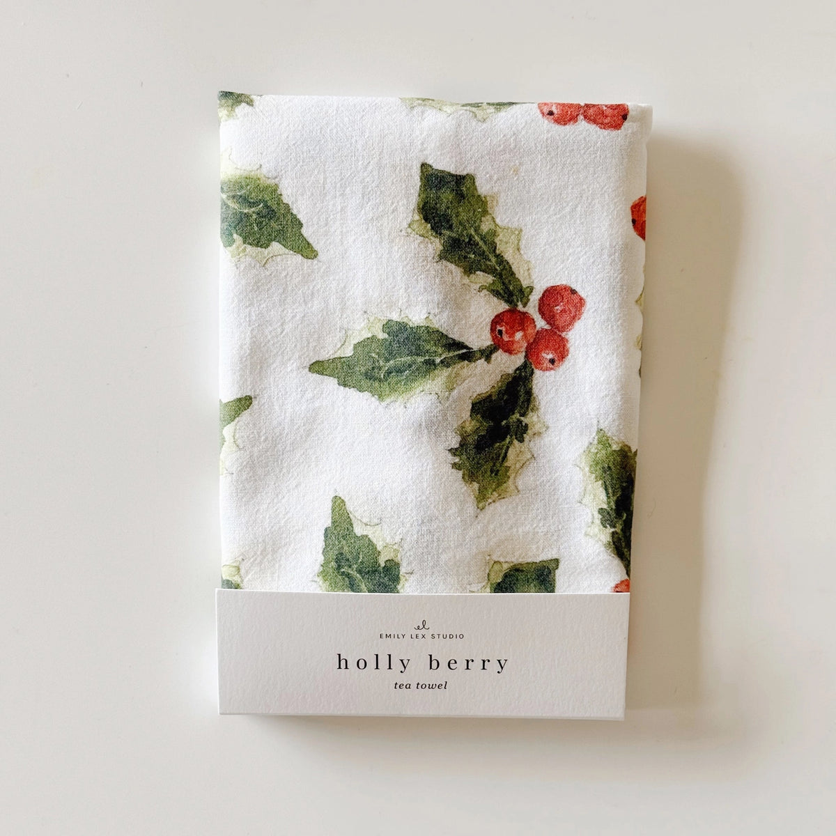 Holly Berry Tea Towel – Firefly