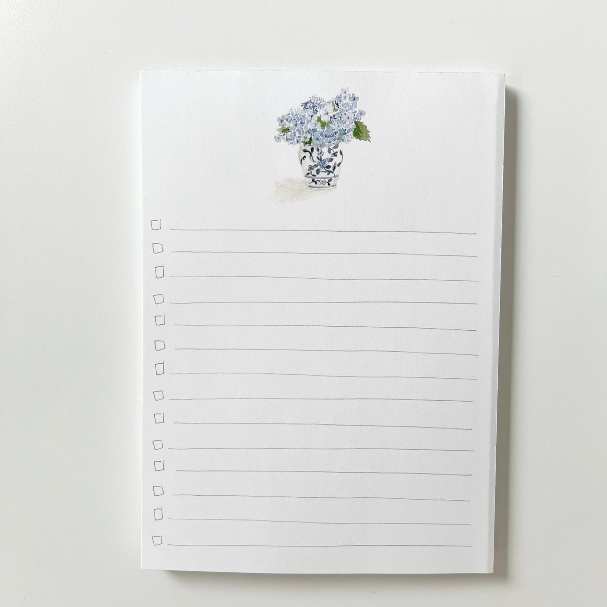 Hydrangea Checklist Notepad – Firefly