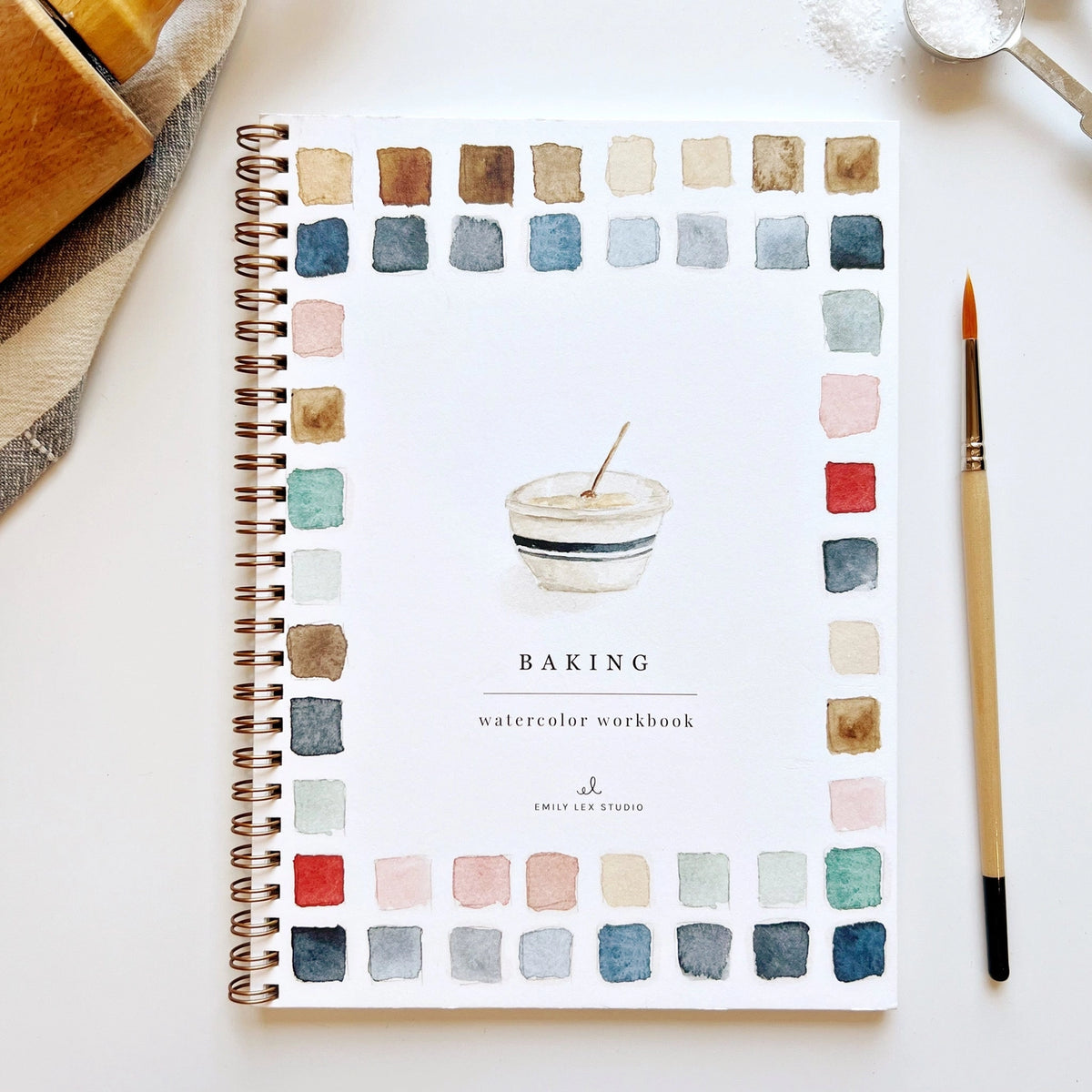Baking Watercolor Workbook – Firefly