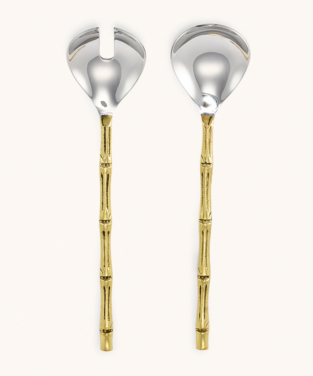 Bamboo Salad Server Set – Firefly
