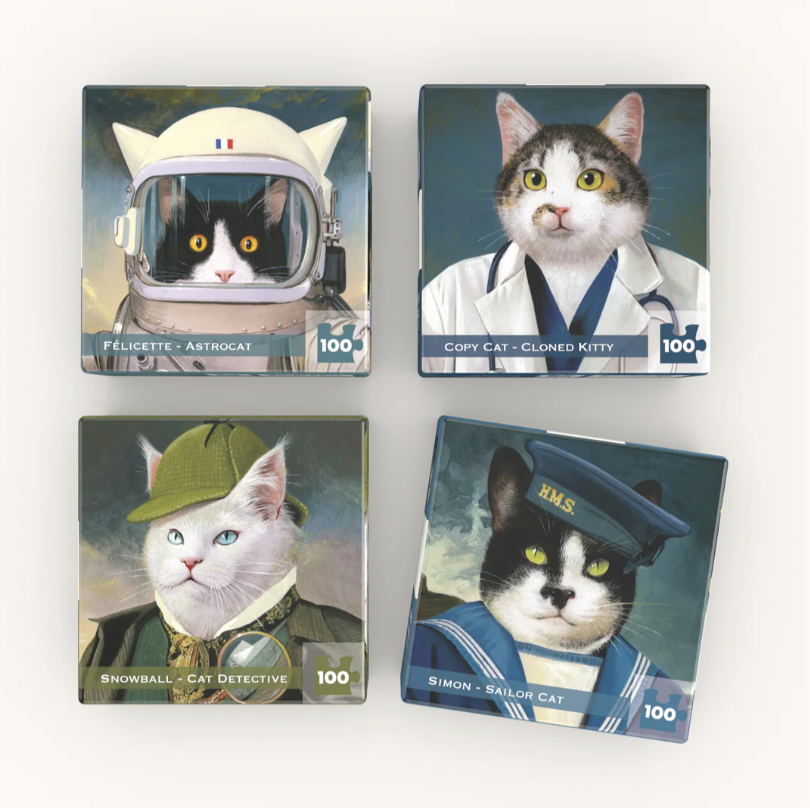 Career Cats Mini Puzzle – Firefly