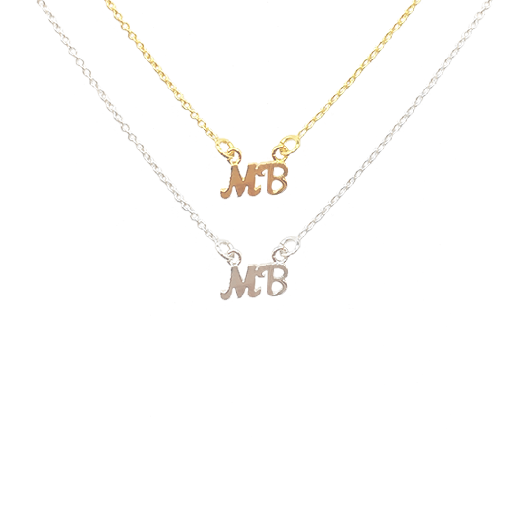 MB Script Necklace – Firefly
