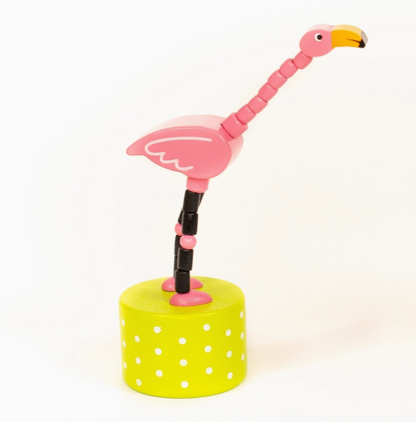 Flamingo Push Puppet – Firefly