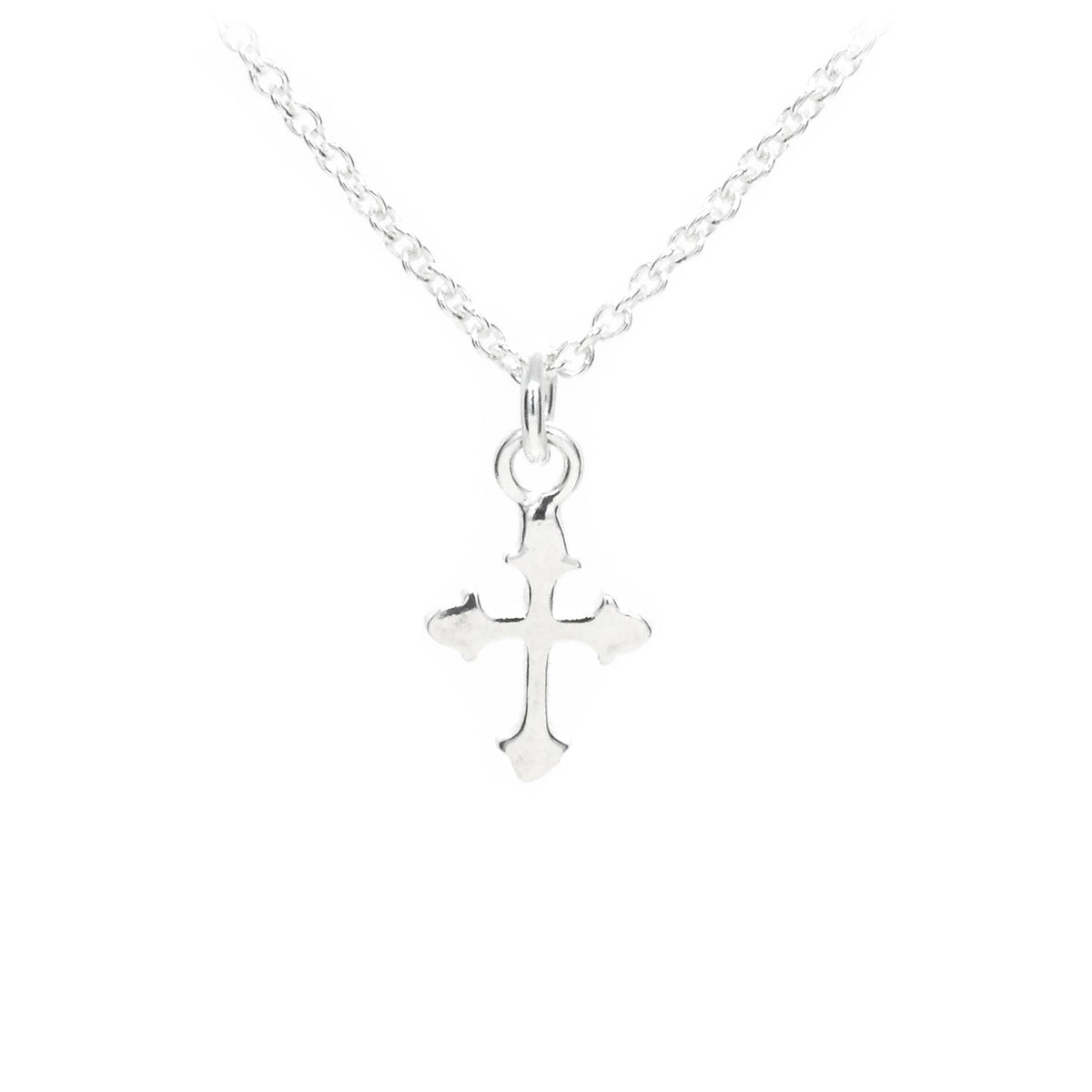 Traditional Cross Pendant Necklace – Firefly