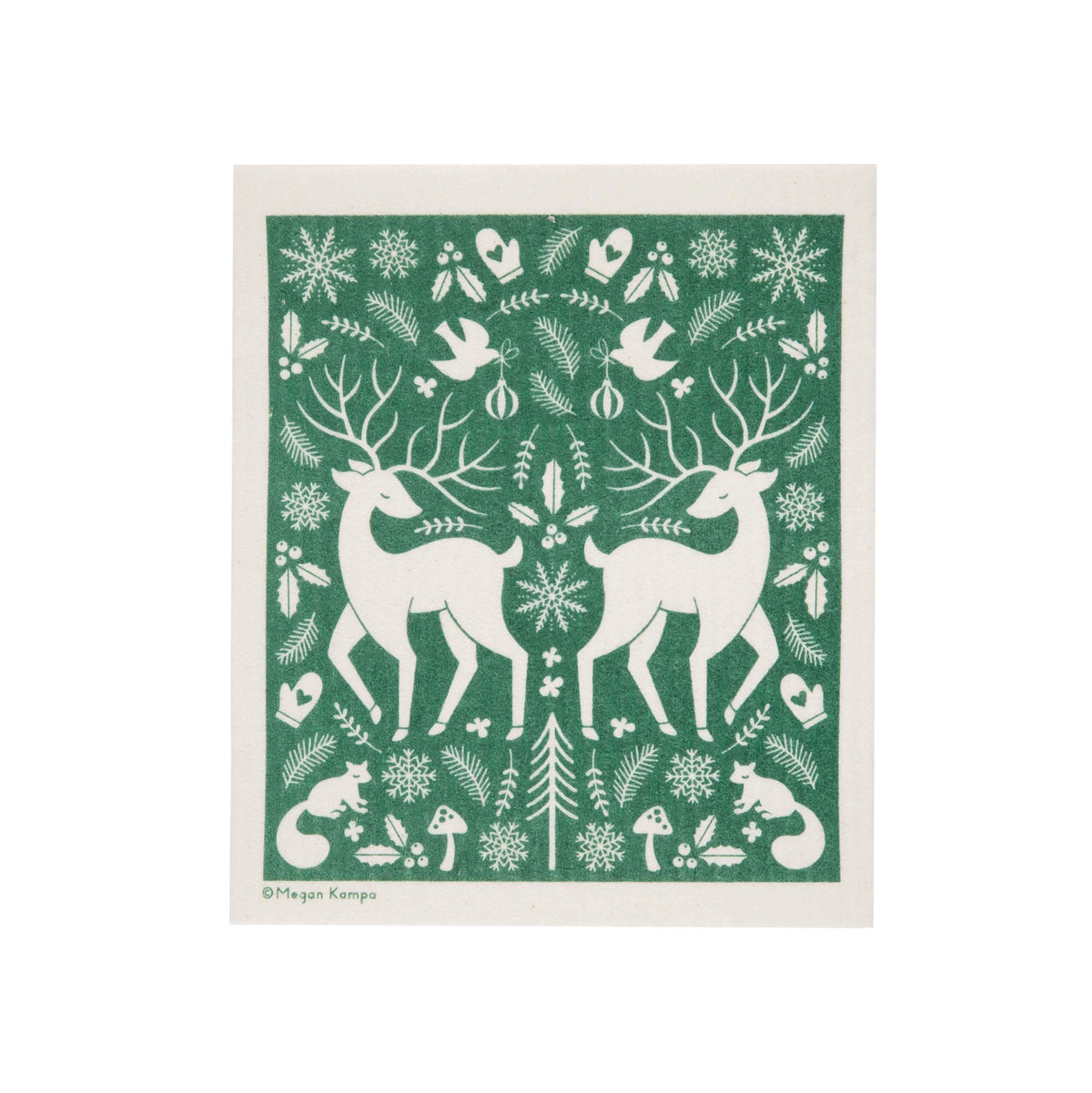 Deer Swedish Dishcloth – Firefly